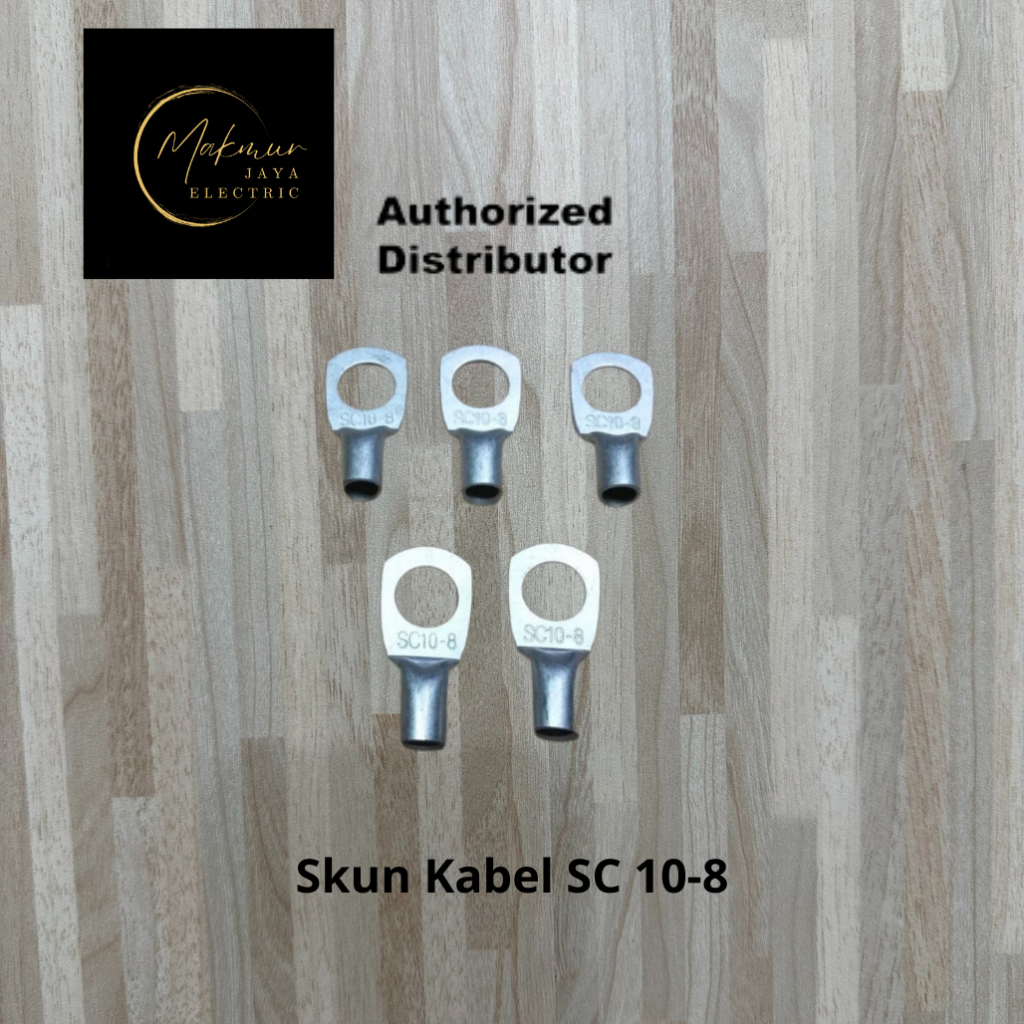 Jual Skun Kabel SC 10-8 | Cable Lug SC 10-8 | Konektor Terminal Kabel ...