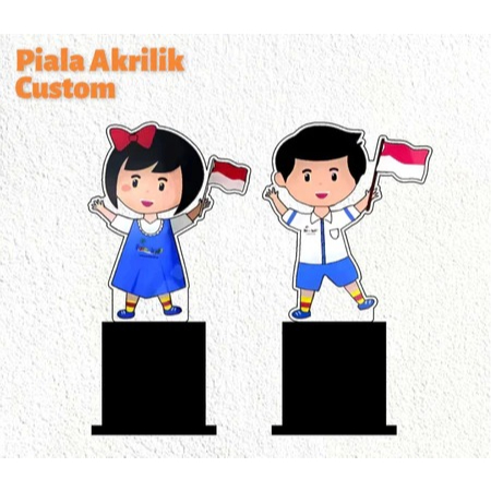 Jual PIALA ANAK TK PIALA AGUSTUSAN TK AKRILIK CUSTOM | Shopee Indonesia