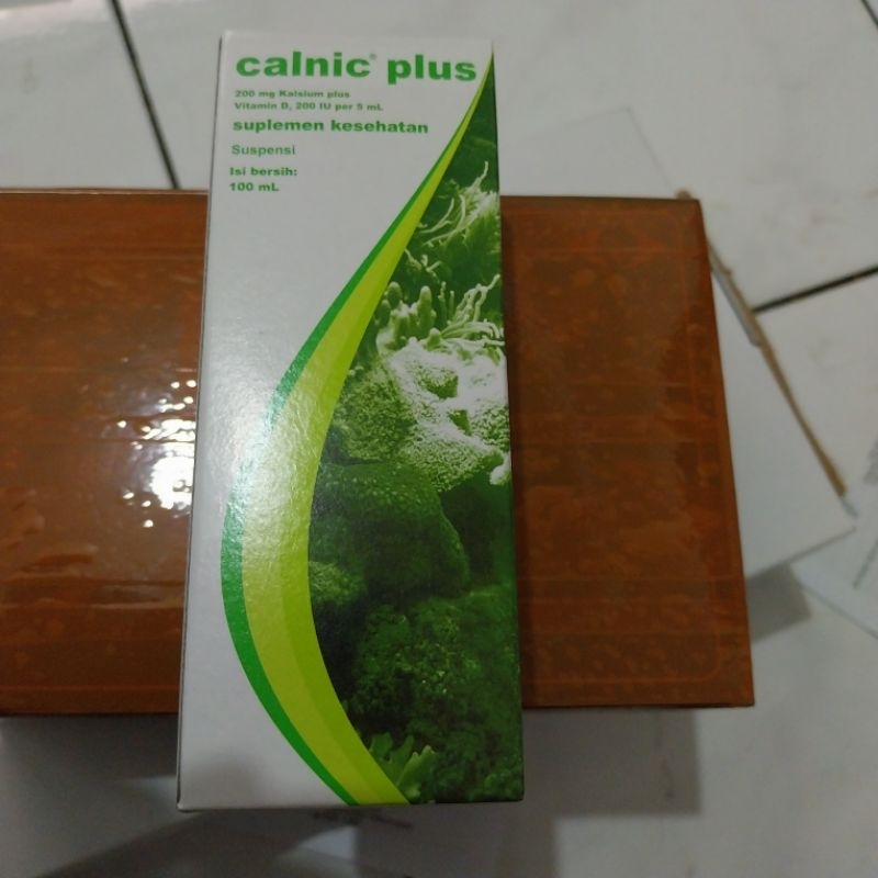 Jual calnic plus sirup original botol 100ml | Shopee Indonesia