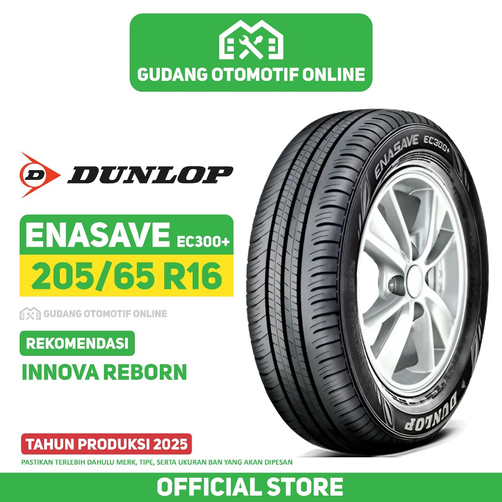 Jual Ban Dunlop Enasave EC300+ 205/65 R16 Ban Mobil Innova Reborn | Shopee Indonesia