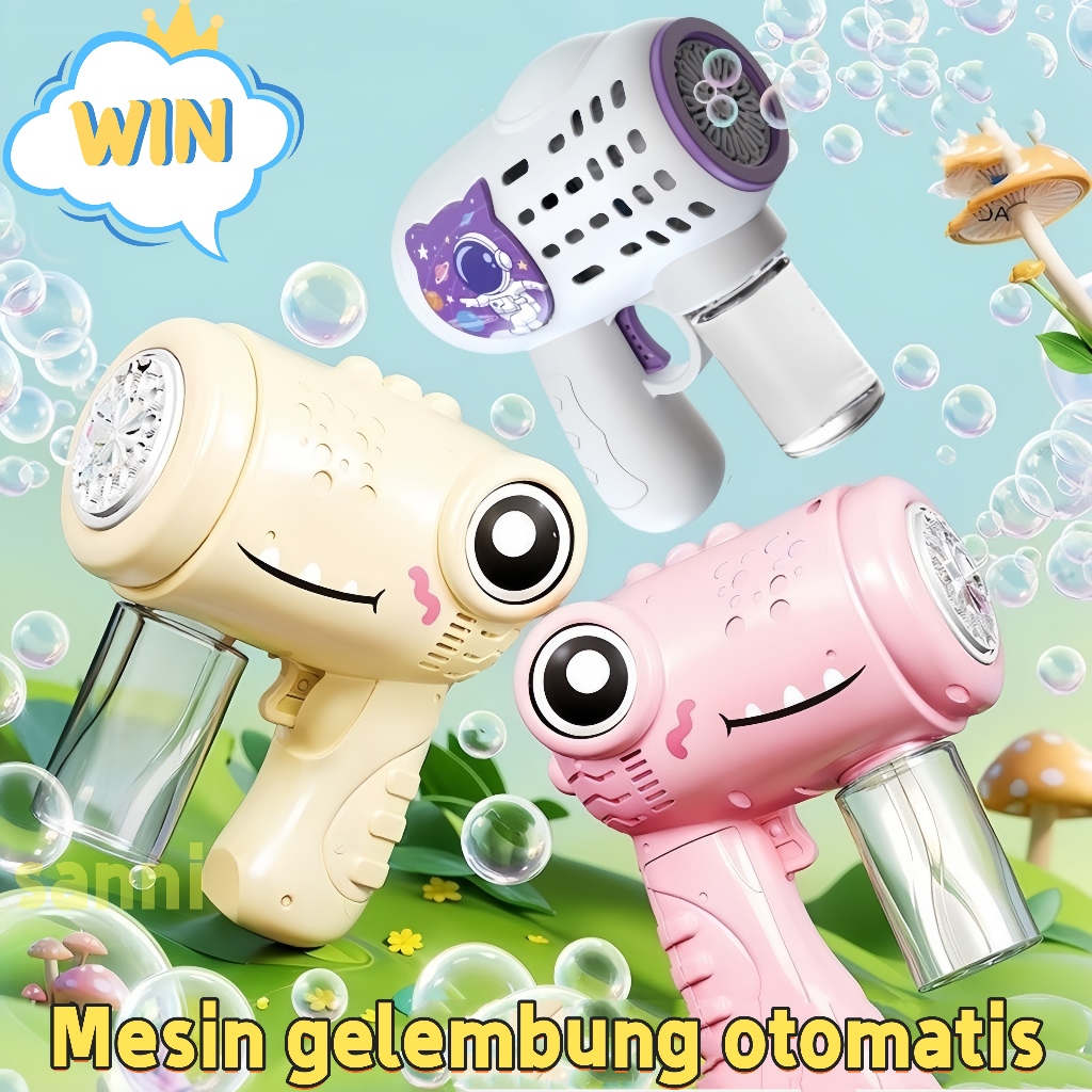 Jual [READY] Mesin Gelembung Bubble Machine - Mainan Edukasi Anak 15 ...
