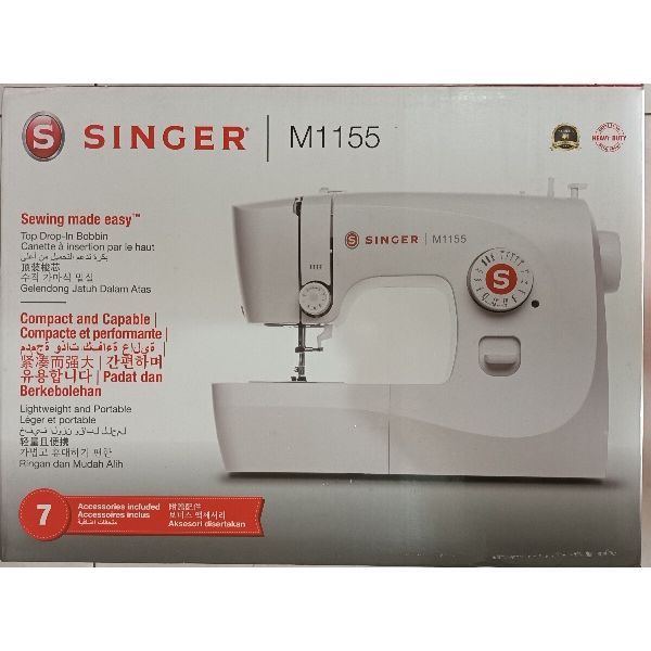 Jual Singer M1155 Mesin Jahit Portable Multi Fungsi Bobbin Atas ...