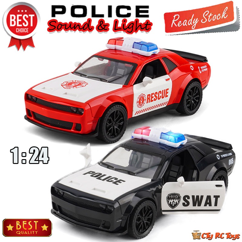 Jual Diecast Miniatur Mobil Mobilan mainan anak laki laki Polisi SWAT ...