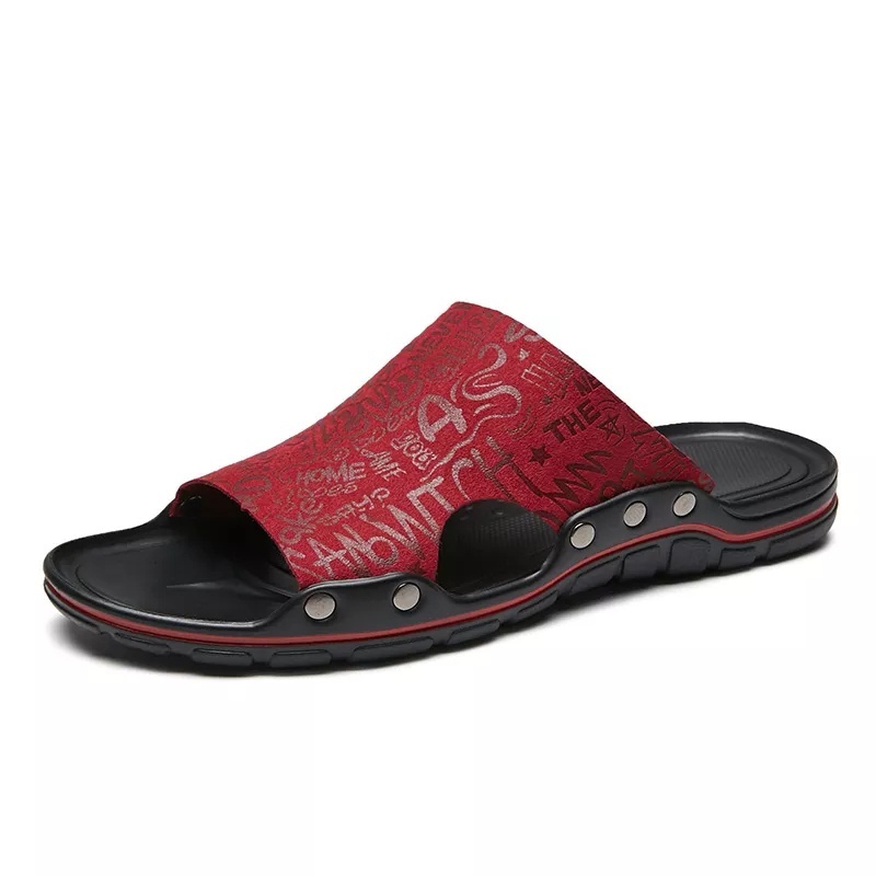 Jual Sandal Sendal Slop Pria Outdoor Casual Santai Premium Sadal Pria ...
