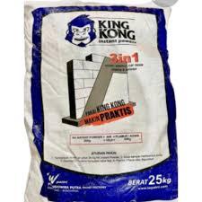 Jual PLAMIR KINGKONG INSTANT POWDER 1kg SEMEN DEMPUL TUTUP TAMPAL ...