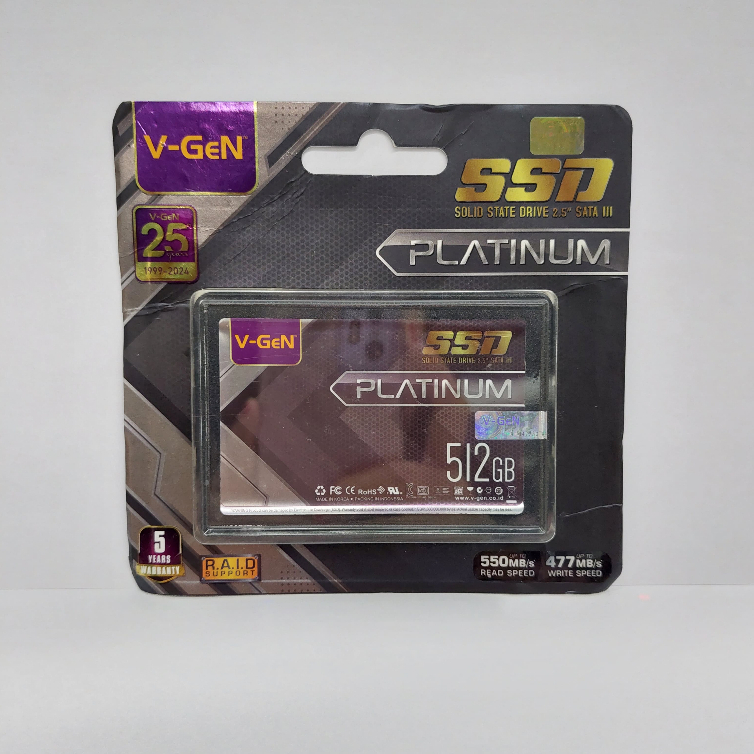 Jual SSD SATA 512GB VGEN PLATINUM BARU | Shopee Indonesia