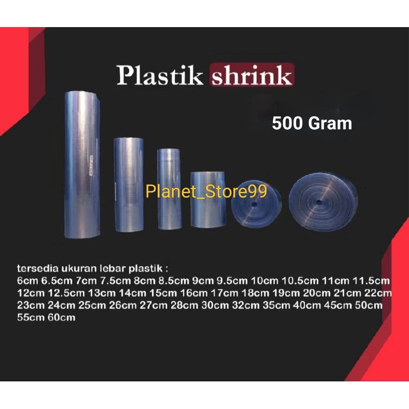 Jual Plastik shrink / Plastik segel / Pvc shrink 500 gram | Shopee ...