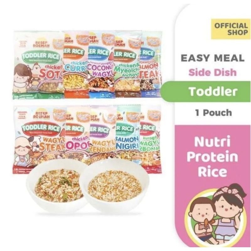 Jual RESEP ROEMAH | RESEP ROEMAH TODDLER RICE | BERAS BOOSTER MURAH ...