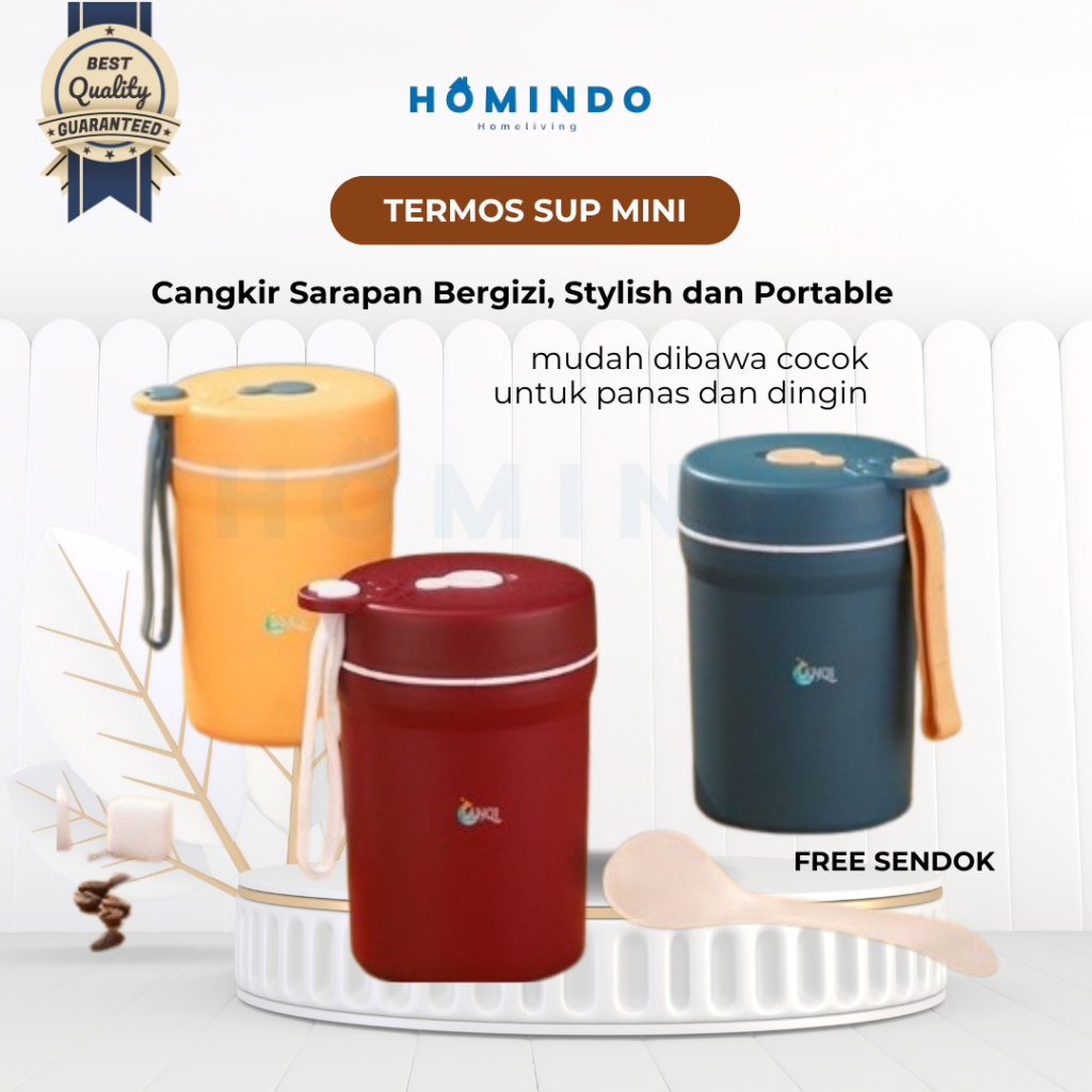 Jual CUCI GUDANG! Tempat Sup Mini Portable Termos Air Panas Portabel ...