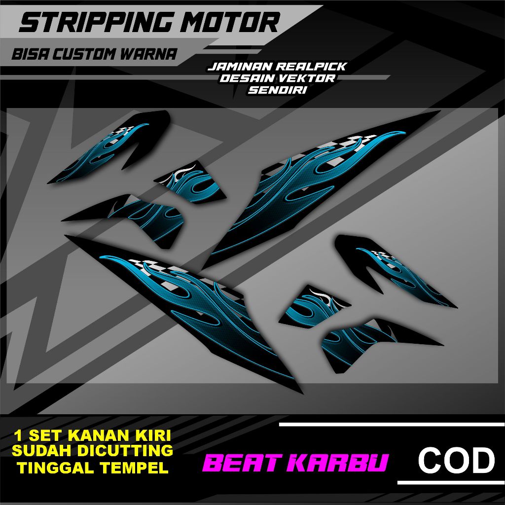 Jual STRIPPING MOTOR KEREN HONDA BEAT KARBU 2008 2009 2010 2011 2012 ...