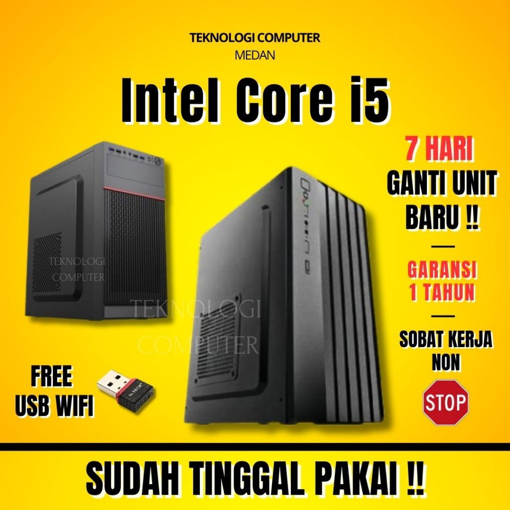 Jual Core i5 ‖ PC Only ‖ Kantor Admin Sekolah ‖ Komputer CPU Rakitan | Shopee Indonesia