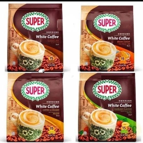 Jual Minuman Seduh Instan Impor Malaysia Super 20 ea White Coffee 3 In ...
