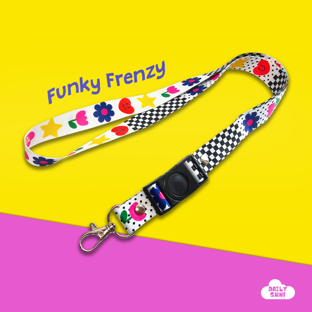 Jual Dailysun Funky Frenzy Lanyard | Shopee Indonesia