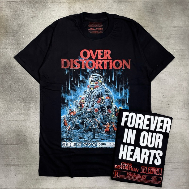 Jual Over Distortion - Selebrasi 2025 | Tshirt Black Original ...