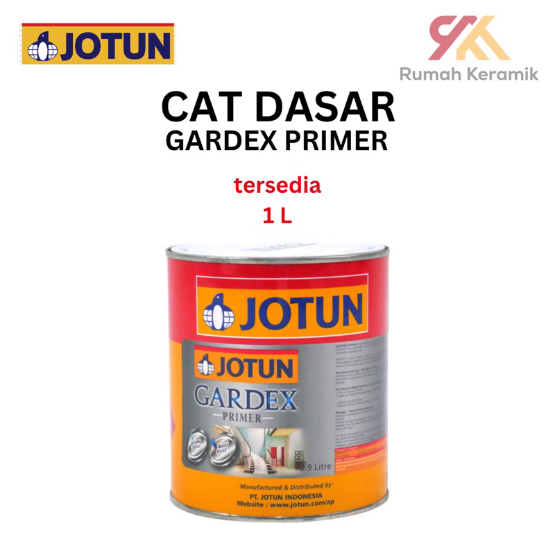 Jual GARDEX PRIMER (KAYU & BESI) CAT DASAR Jotun Paint 1 L | Cat Kayu ...