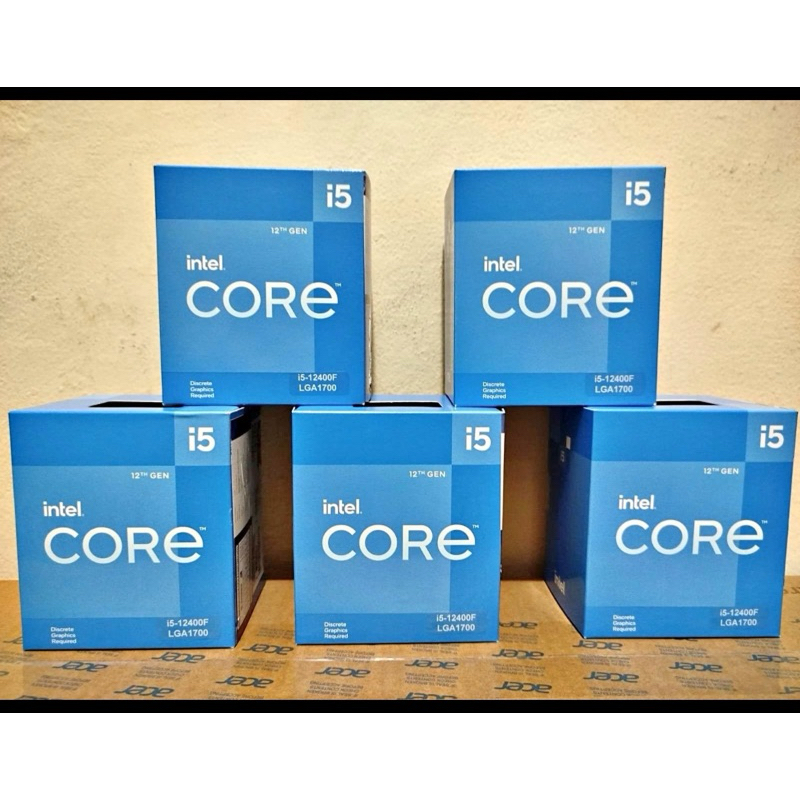 Jual Intel Processor i5 12400F BNIB fresh Norepack | Shopee Indonesia