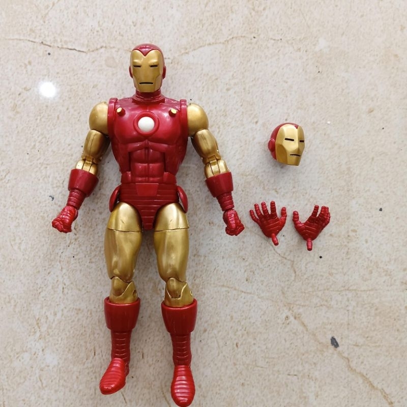 Jual Marvel legends iron man 80 years 80years 80th loose | Shopee Indonesia