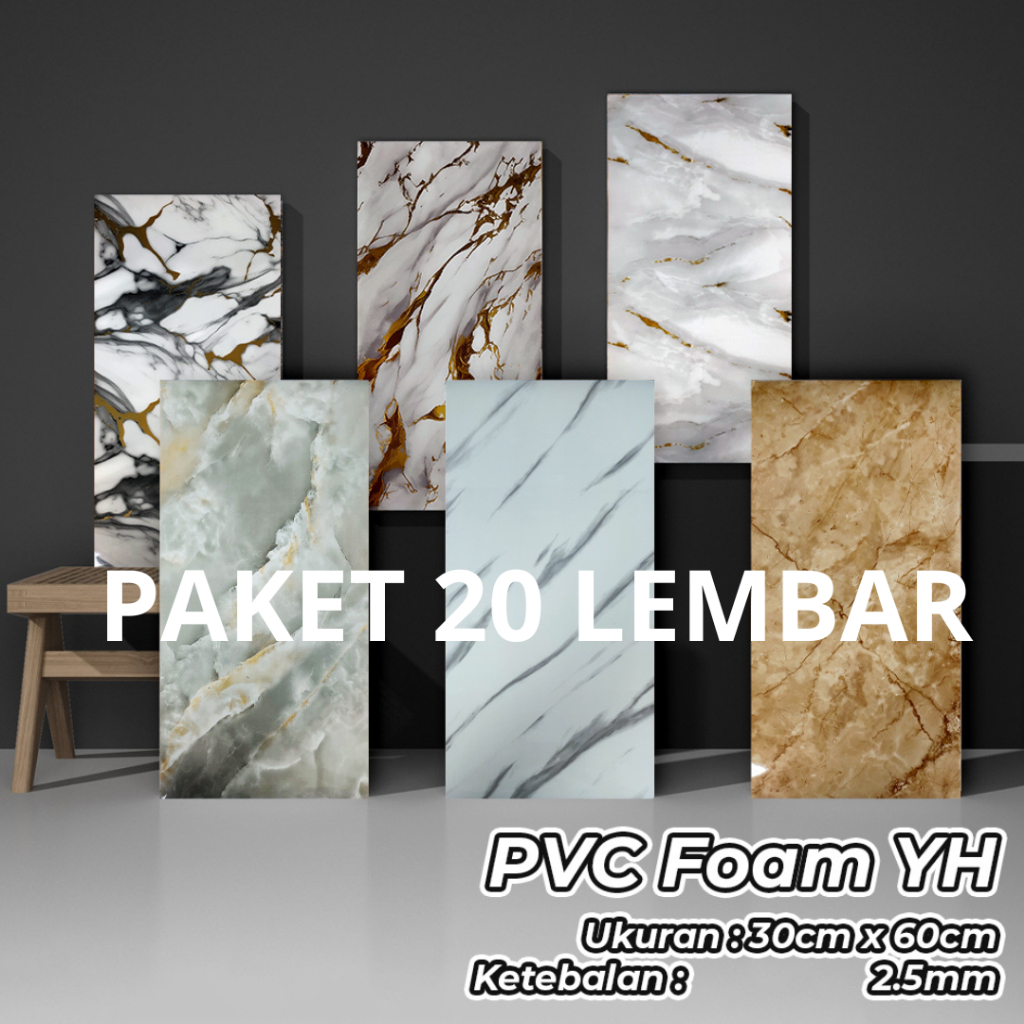 Jual Paket 20 Lembar Wallpaper Dinding Kamar Aesthetic / Wallpaper ...