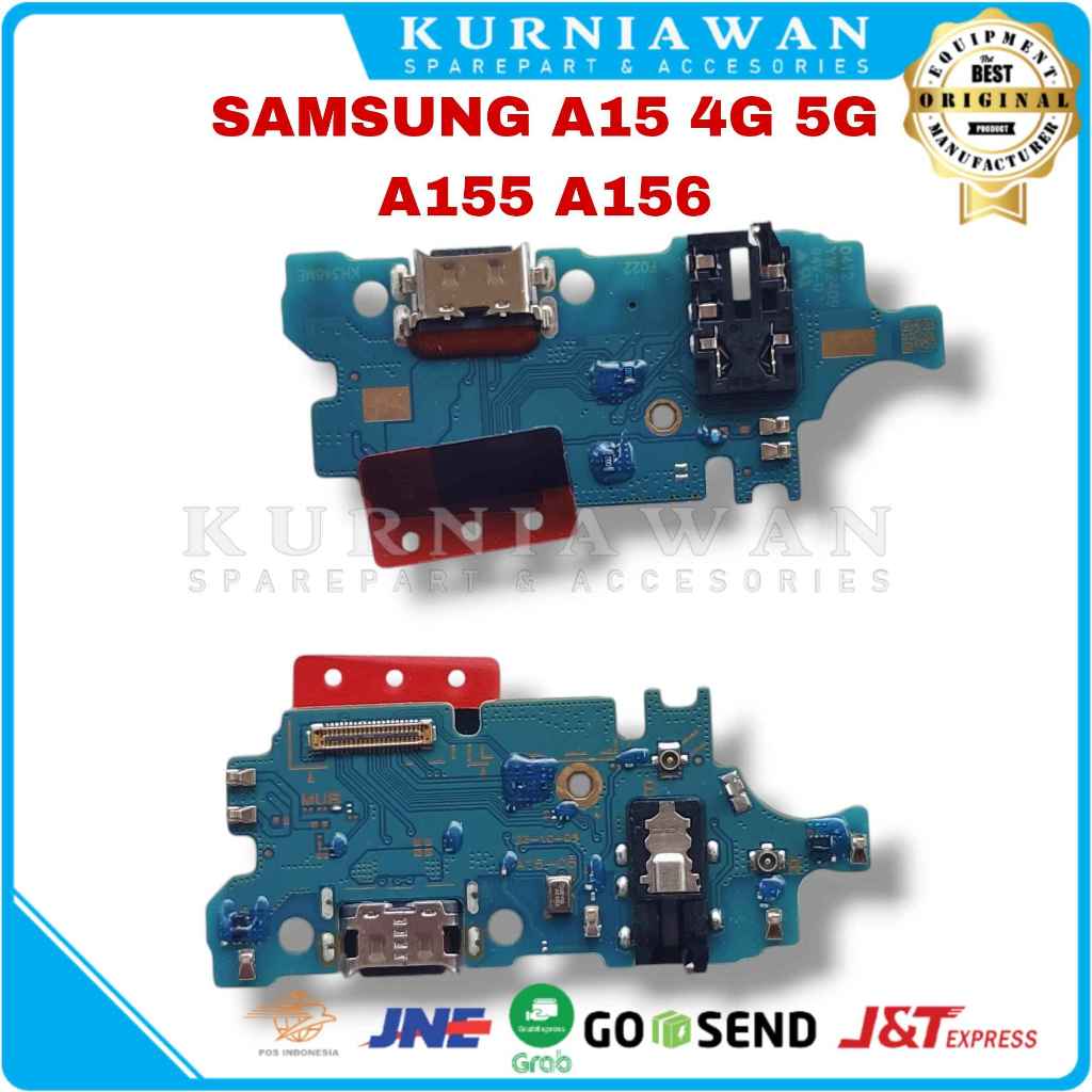 Jual Konektor Charger Samsung A15 4G 5G A155 A146 Pcb Board Usb Papan Con Cas Mic Ori | Shopee ...