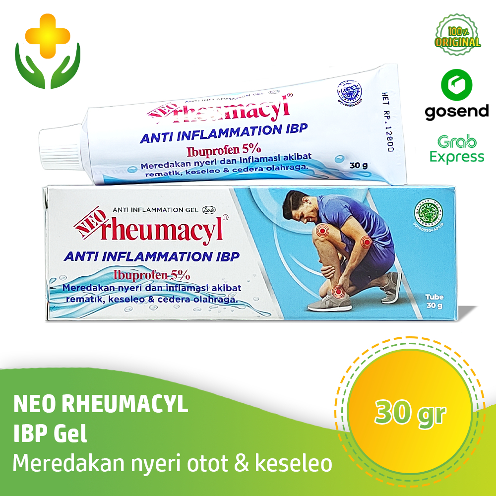 Jual Neo Rheumacyl Anti Inflammation IBP Gel 30 gr Gel Pereda Nyeri ...