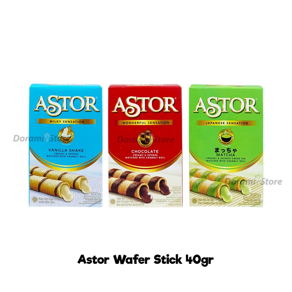 Jual Astor Wafer Stick Box 40gr / Cemilan Wafer Stick Enak | Shopee Indonesia