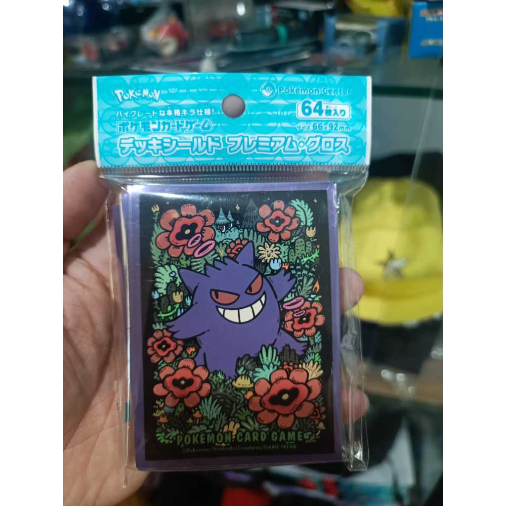 Jual Pokemon Sleeve Gengar 66x92mm 1pack isi 64pcs Plastik Pelindung ...