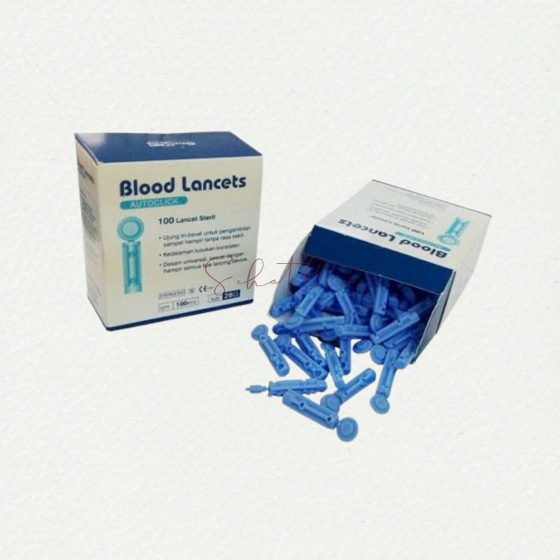 Jual Blood Lancets Onemed 28G | Shopee Indonesia
