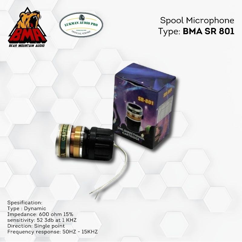 Jual Spull mic/microphone 801 BMA Original | Shopee Indonesia