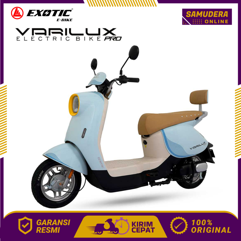 Jual Sepeda Listrik Exotic Varilux Pro 650 Watt 48V/20Ah Garansi Resmi ...