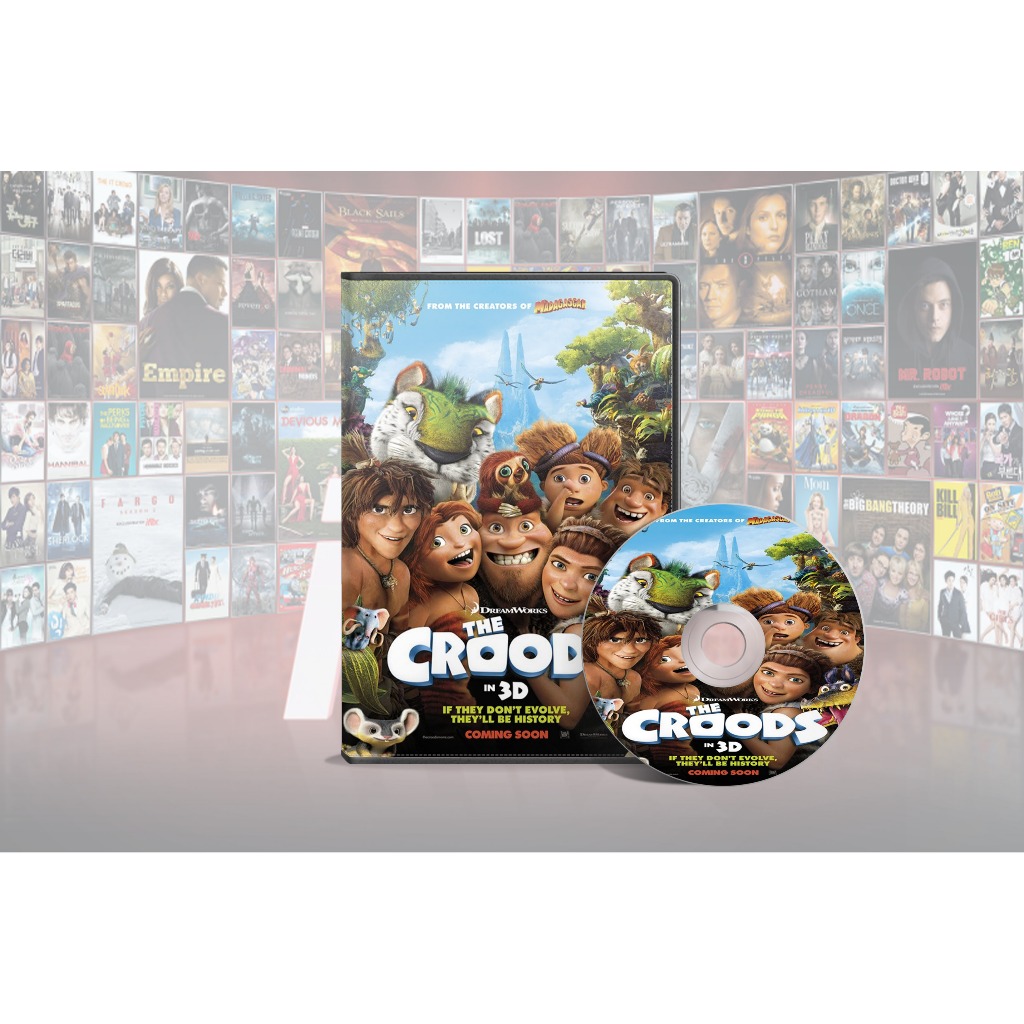 Jual DVD Film Animasi The Croods & The Croods A New Age (2013-2020 ...