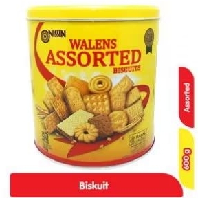Jual NISSIN WALENS BISKUIT ASSORTED KALENG 600g | Shopee Indonesia