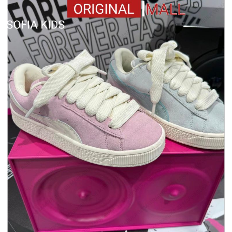 Jual Sepatu Sneakers Wanita Pink ADDS CAMPUS OOS 00s Model tali busa ...