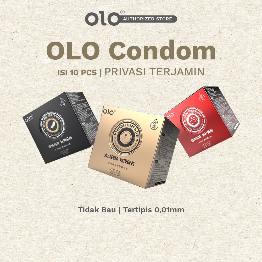 Jual Kondom OLO 001 Neo Series 1 Box isi 10 Pcs Condom 0.01 Paling Tipis dan Bergerigi | Shopee ...