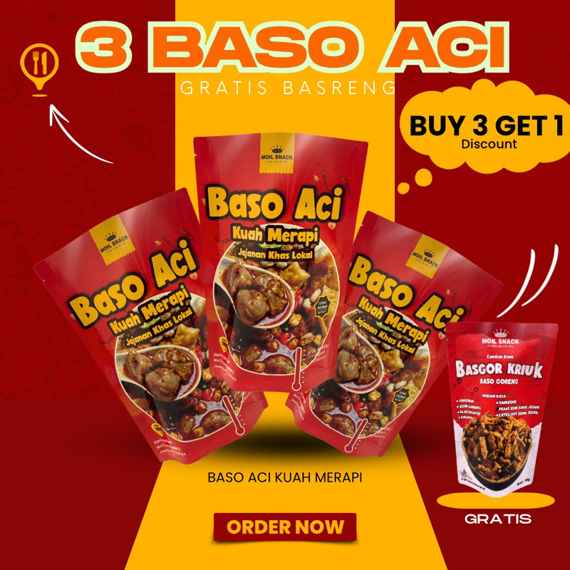 Jual BELI 3 BASO ACI GRATIS BASRENG | Shopee Indonesia