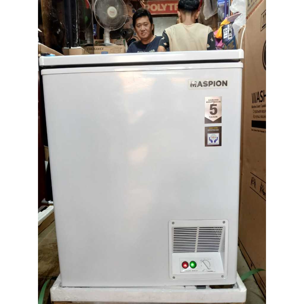 Jual Chest Box Maspion UFH 100 TP Kapasitas 100 Liter - Freezer Pembeku ...