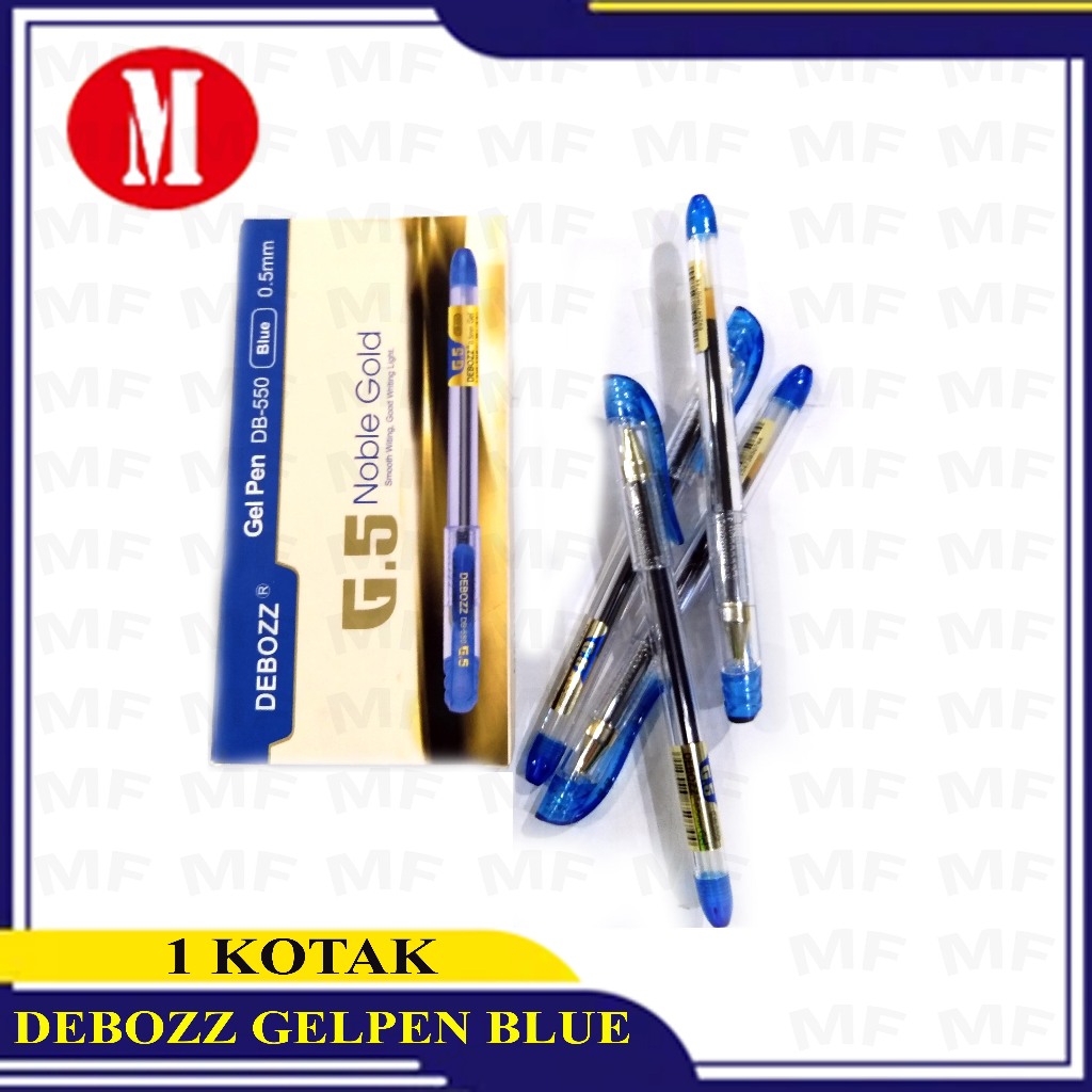 Jual Debozz Gel Pen DB-550 0.5 (1Kotak) | Shopee Indonesia