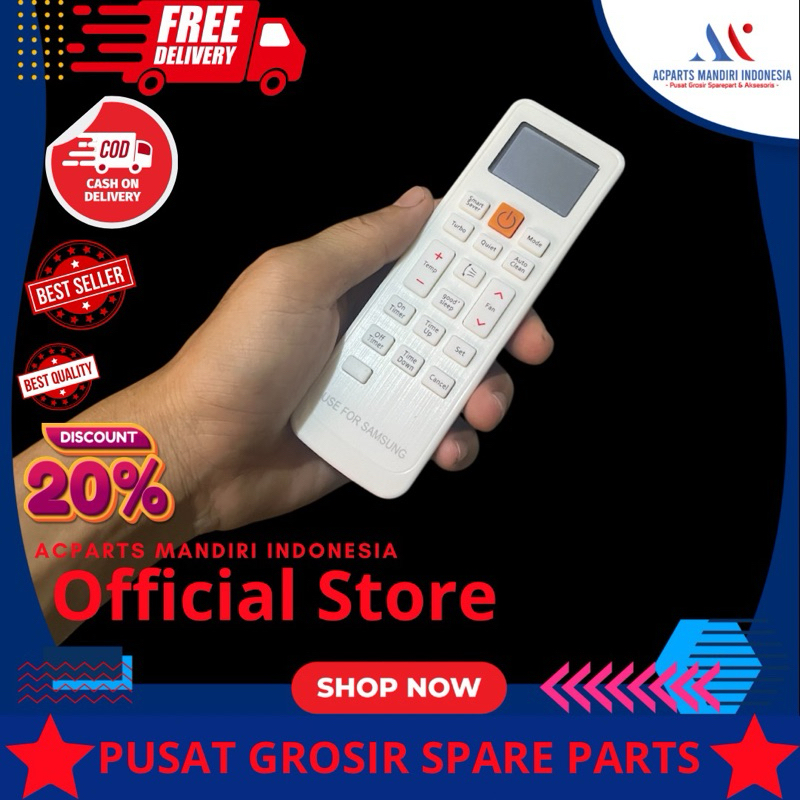 Jual SAMSUNG Air Conditioner, Remote ac samsung tipe split | Shopee ...