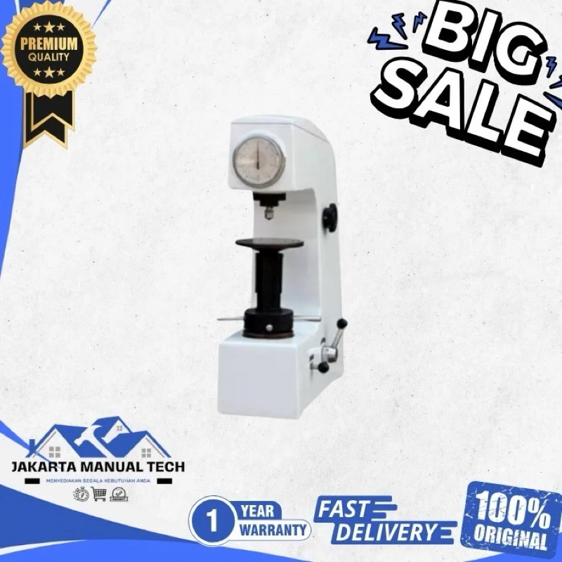 Jual HR-150A Rockwell mesin machine hardness test HRC uji kekerasan ...
