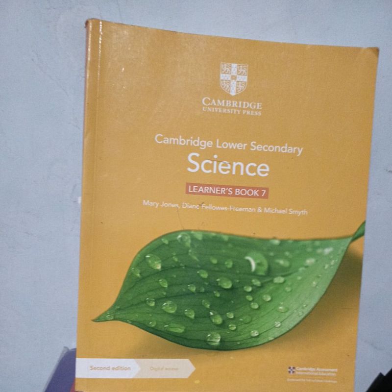 Jual CAMBRIDGE LOWER SECONDARY SCIENCE : LEARNERS BOOK 7 | Shopee Indonesia