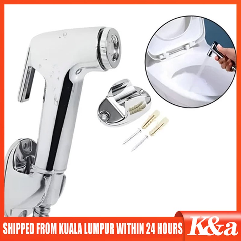Jual Jet Shower Kloset (Hanya Kepala) Toilet Closet Cebok WC Semprotan Duduk Kamar Mandi Ringan ...