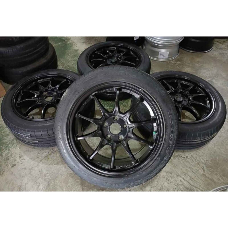 Jual Velg Mobil Second Hsr Boroko SRD Ring 18x8 Pcd 5x114 ET45 ÷ Ban PHi 225 50 R18 Buat Inova ...