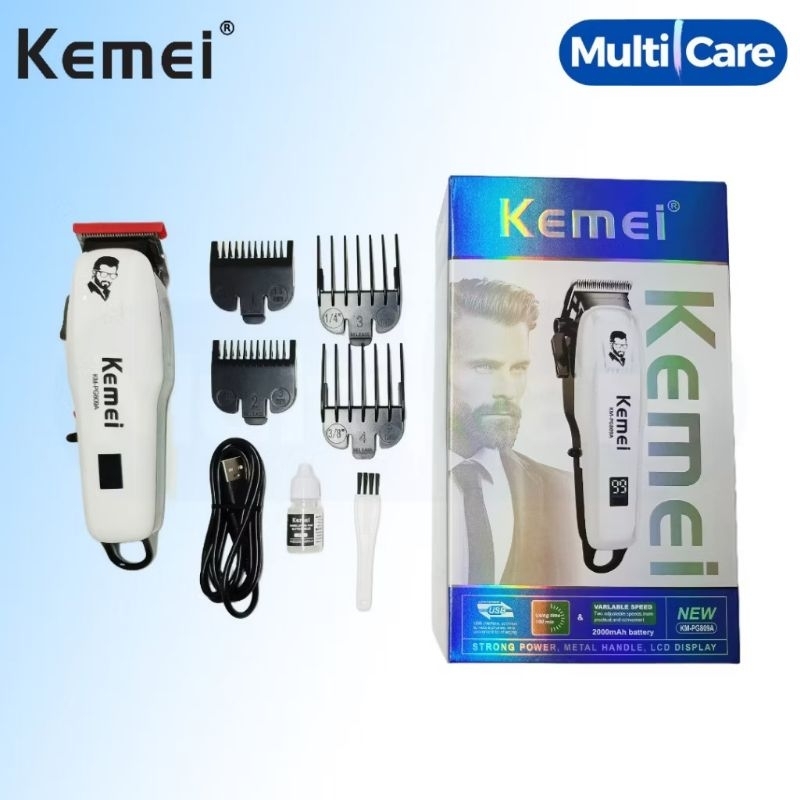 Jual Samarinda_barokah | Hair Clipper Kemei KM-809A Alat Mesin Cukur Rambut Original | Shopee ...