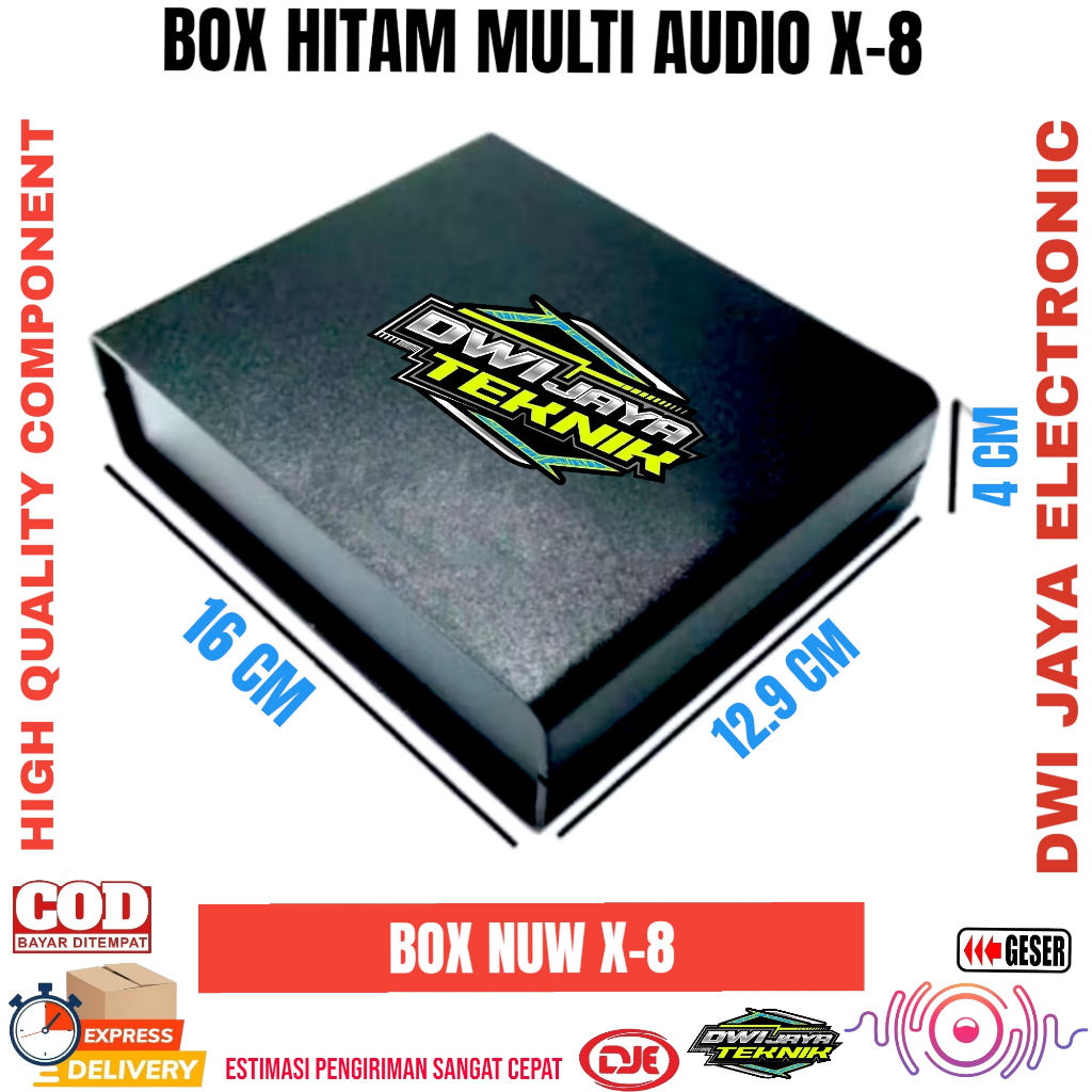 Jual Box Multi Plastik X8 Box Project | Shopee Indonesia