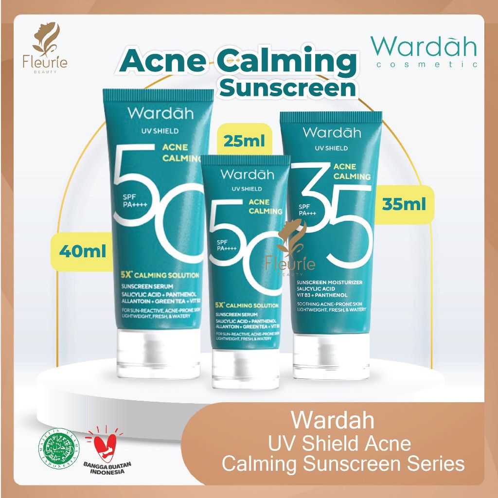 Jual Wardah UV Shield Acne Calming Sunscreen Series - Sunscreen ...