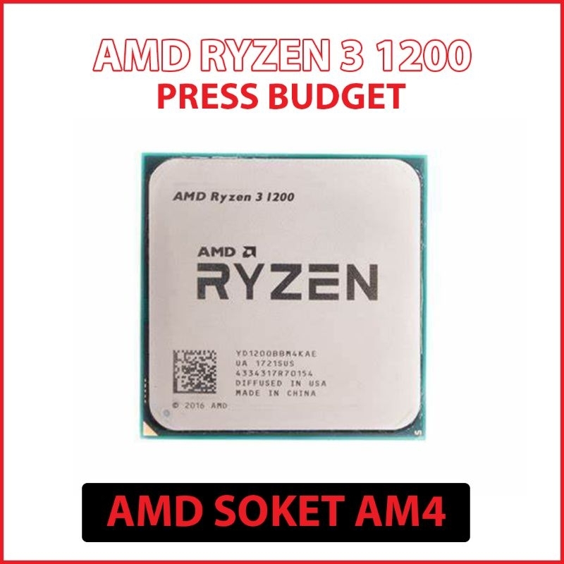 Jual Prosesor AMD Ryzen 3 1200 Soket AM4 DDR4 | Shopee Indonesia