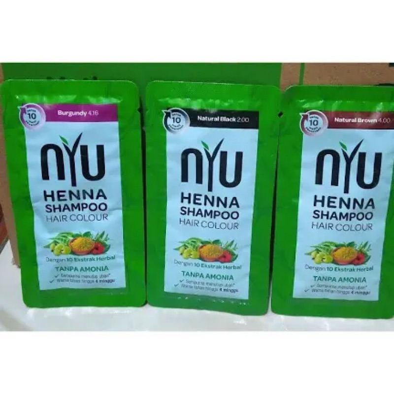 Jual SEMIR SHAMPOO NYU BLACK/ BURGUNDY/ DARKBROWN | Shopee Indonesia