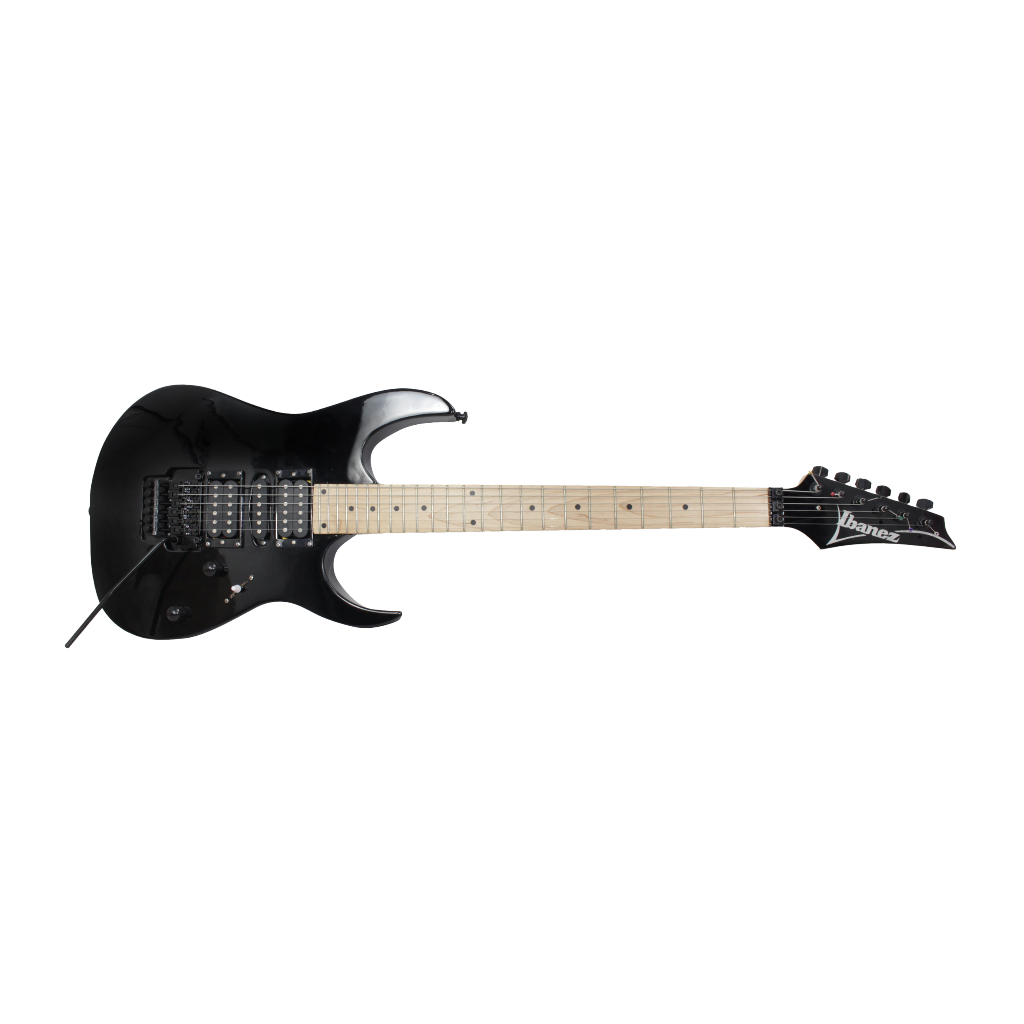Jual Gitar Elektrik Merk Ibanez Tipe RG Series RG 370 AHMZ Black ...