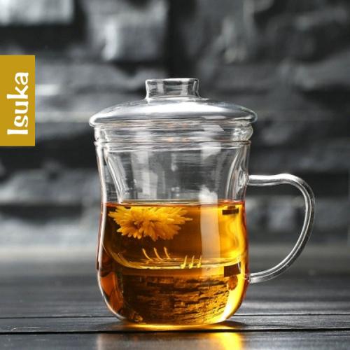 Jual Gelas Kaca Aesthetic Gelas Teh Kopi Susu Matcha Gelas Infuser ...