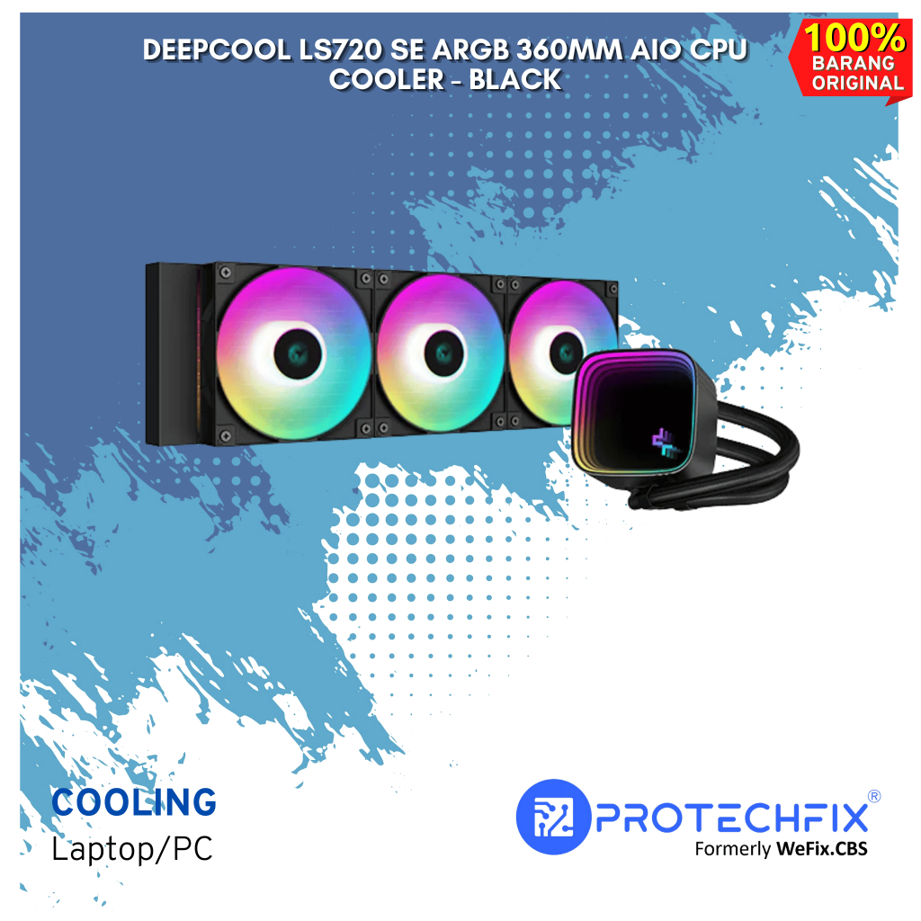 Jual Deepcool LS720 SE ARGB 360mm AIO CPU Cooler - BLACK | Shopee Indonesia