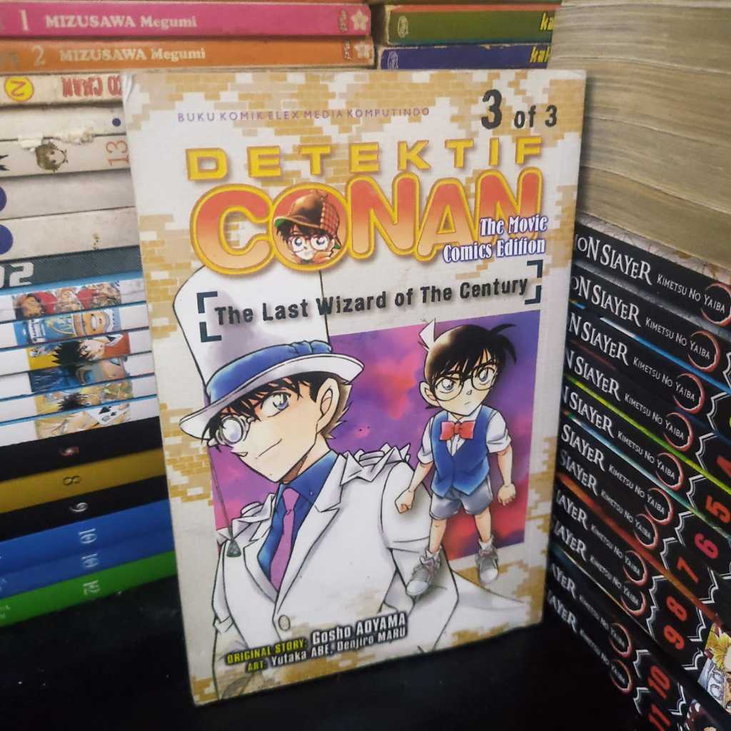 Jual Komik Detective Conan the movie comic edition the last wizard of century Vol.3 of 3 ...
